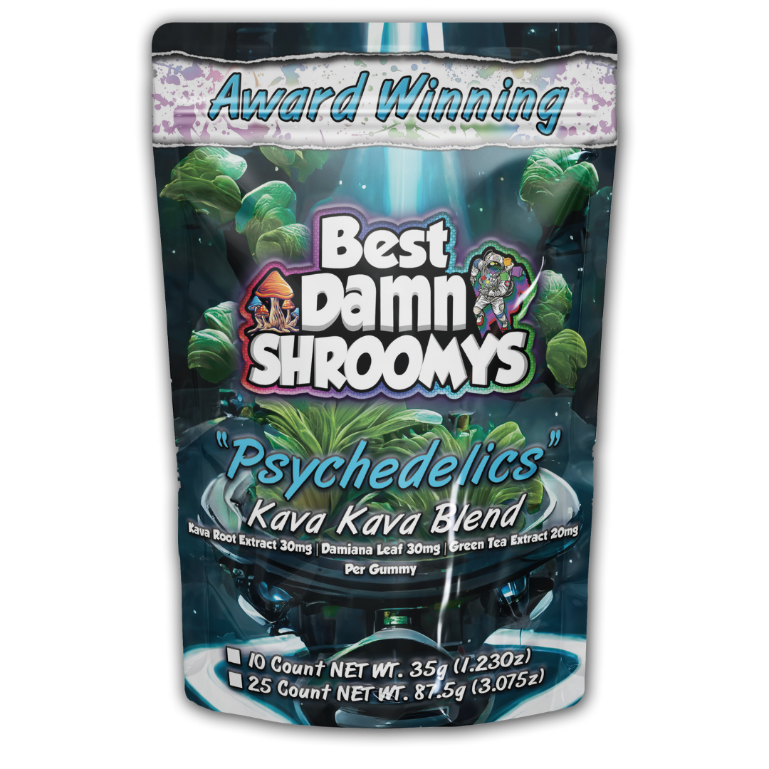 The Psychedelic | Kava Gummies (Packaged) | 25 Packs MOQ – Best Damn ...